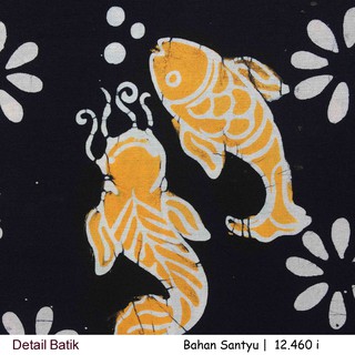 Jual seragam kain batik puskesmas motif bandeng lele | Shopee Indonesia