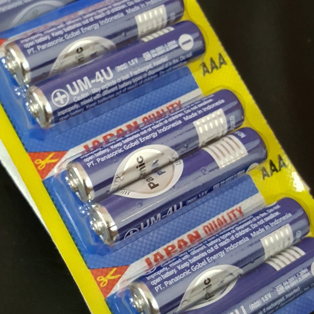 BATERAI AAA A3 PANASONIC ISI 2 PRIMA BIRU | Shopee Indonesia