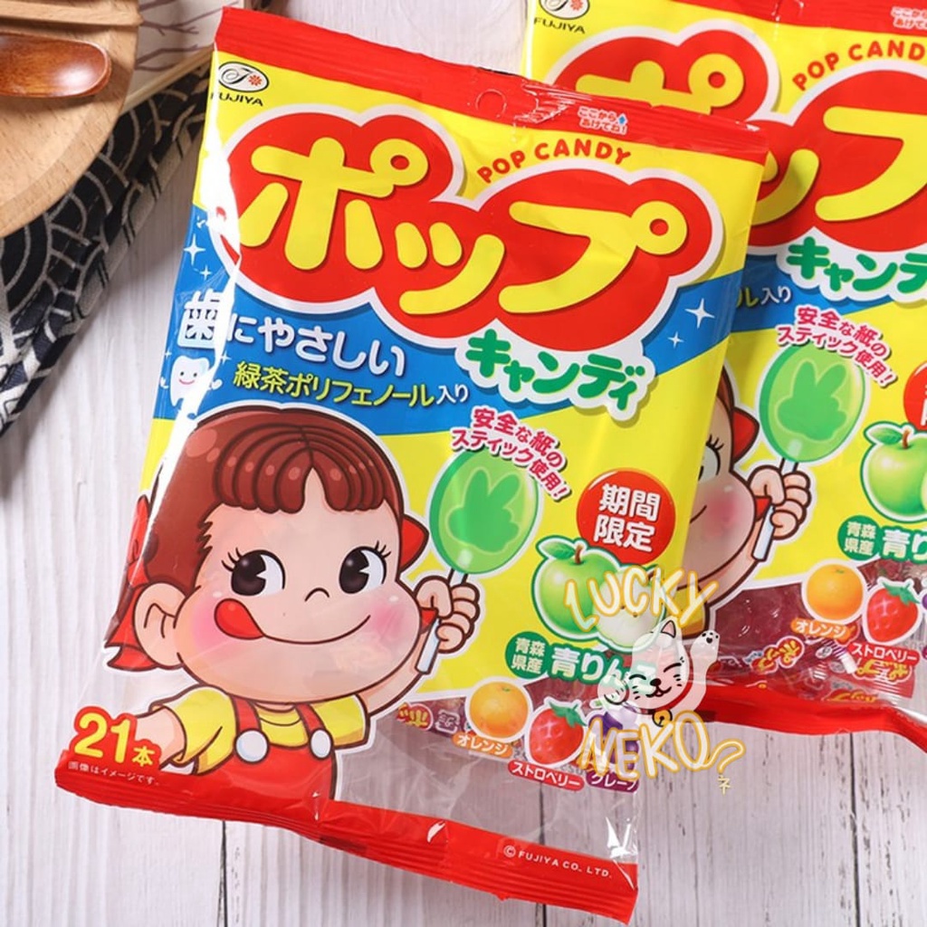 Jual Fujiya Peko Pop Candy 46gr (8 pcs) / permen impor / permen jepang ...