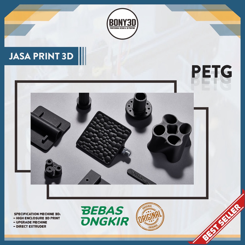 Jual Print 3D / 3D Printing Bahan PetG | Shopee Indonesia