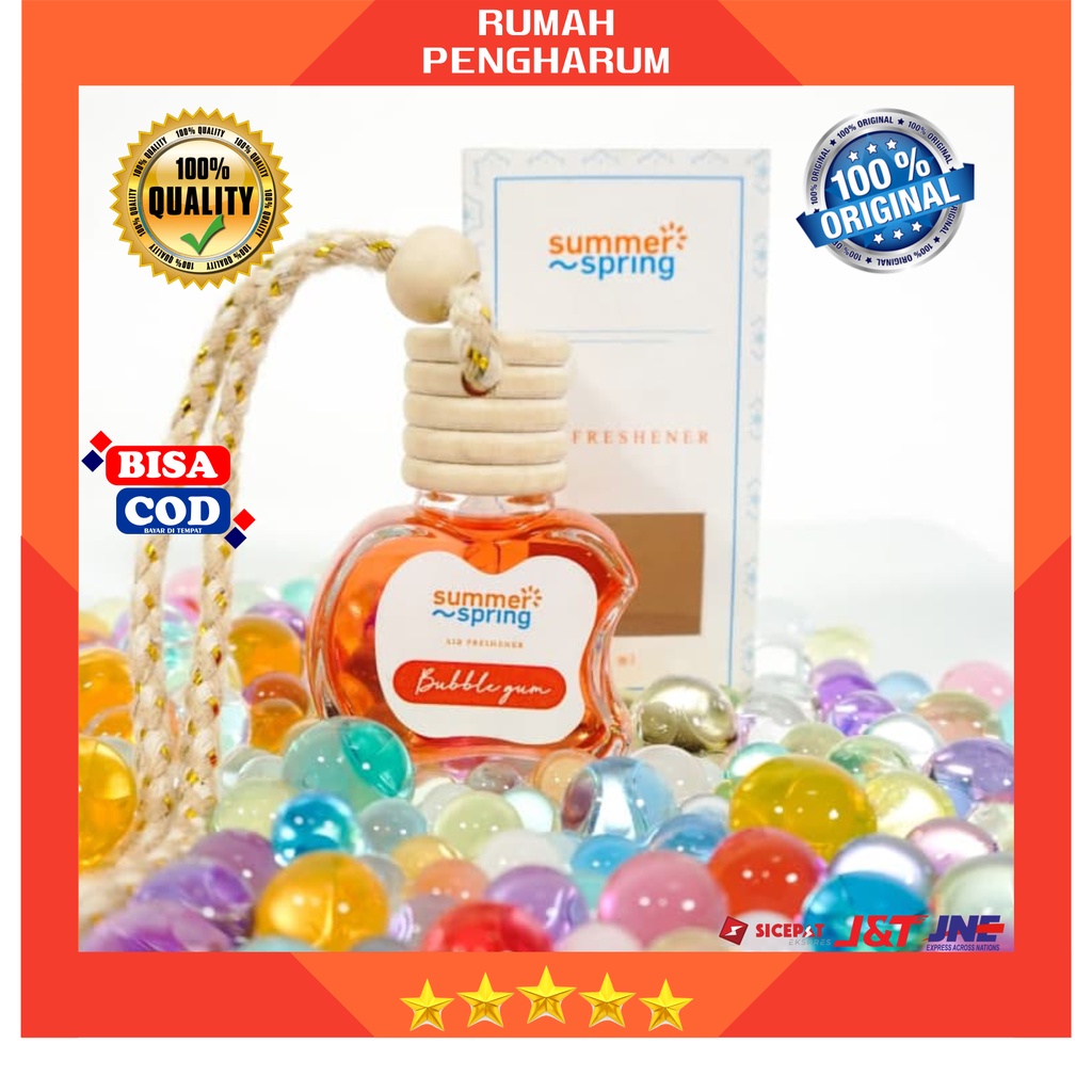 Jual Parfum Mobil Gantung Mewah Premium Summerspring Botol Apel arema ...