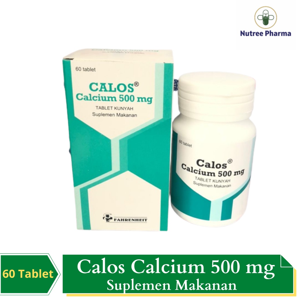 Jual CALOS | CALITOZ CALCIUM TABLET 500 MG - ISI 60 TABLET ...