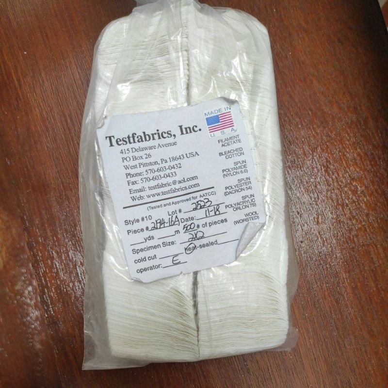 Jual AATCC Multifiber Test Fabric 2 x 2 inch | Shopee Indonesia Jual AATCC Multifiber Test Fabric 2 x 2 inch | Shopee Indonesia