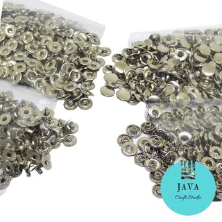 KANCING JAKET CETET UKURAN 10 MM PER 50 SET WARNA NIKEL V 230 NK ...