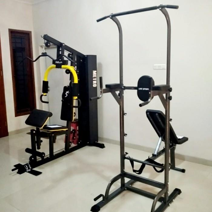 Jual Pullup Home Gym Metro Plus Pull Up Multi Life Sport | Shopee Indonesia