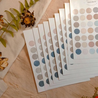Jual [DAYOKEU] STIKER PALET WARNA AESTHETIC | Color Palette Stiker for ...