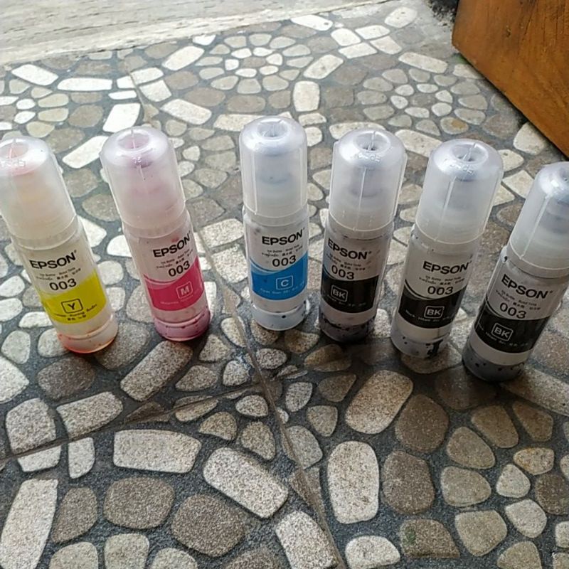 Jual botol tinta epson kosong 65ml, botol kosong epson 003,bekas tinta ...