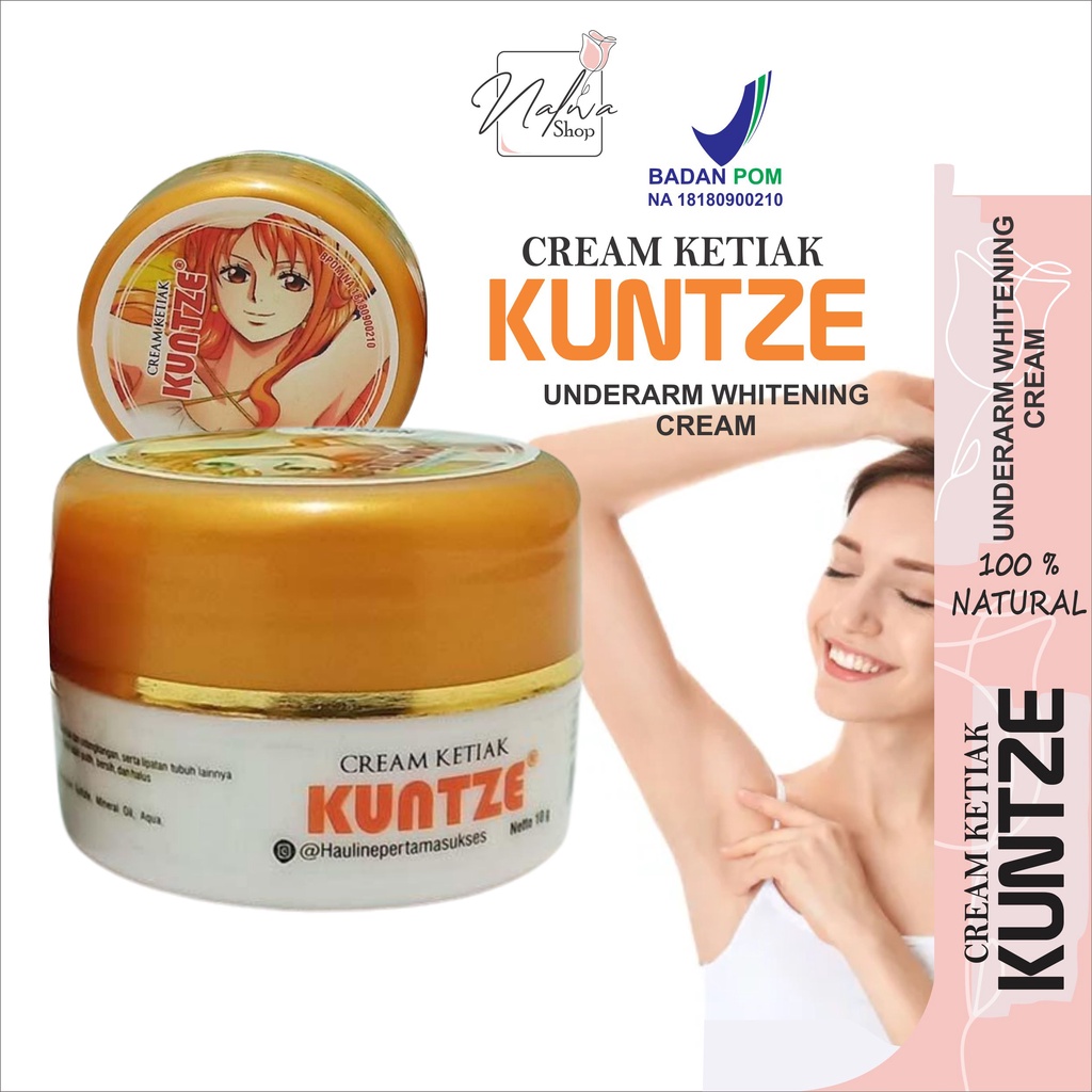Jual Pemutih Ketiak dan Selangkangan Ampuh BPOM Kuntze Cream Ketiak ...