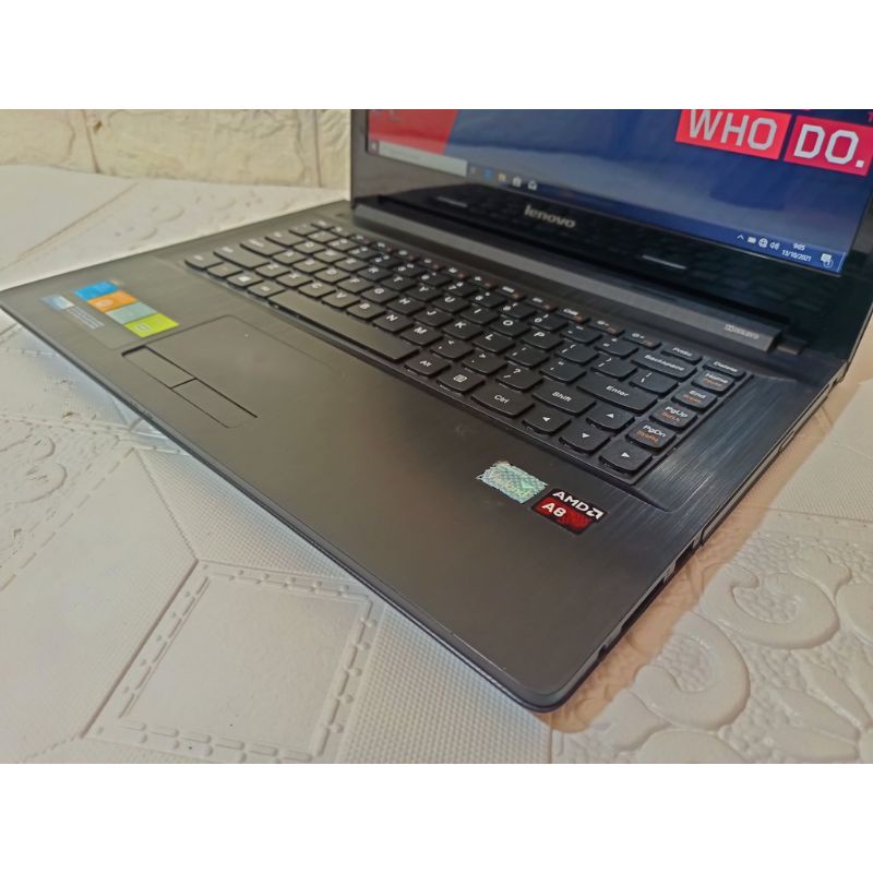 Jual Laptop Lenovo G40-45 double VGA AMD A8 R5 ram 4gb HDD 500gb gaming ...