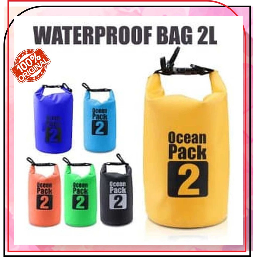 Jual Waterproof Bag 2 Liter Ocean Pack - Dry Bag 2 L - Drybag ...
