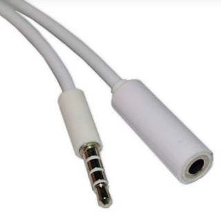 Jual Aux audio extension cable male to female colokan kabel Jack 3.5mm ...