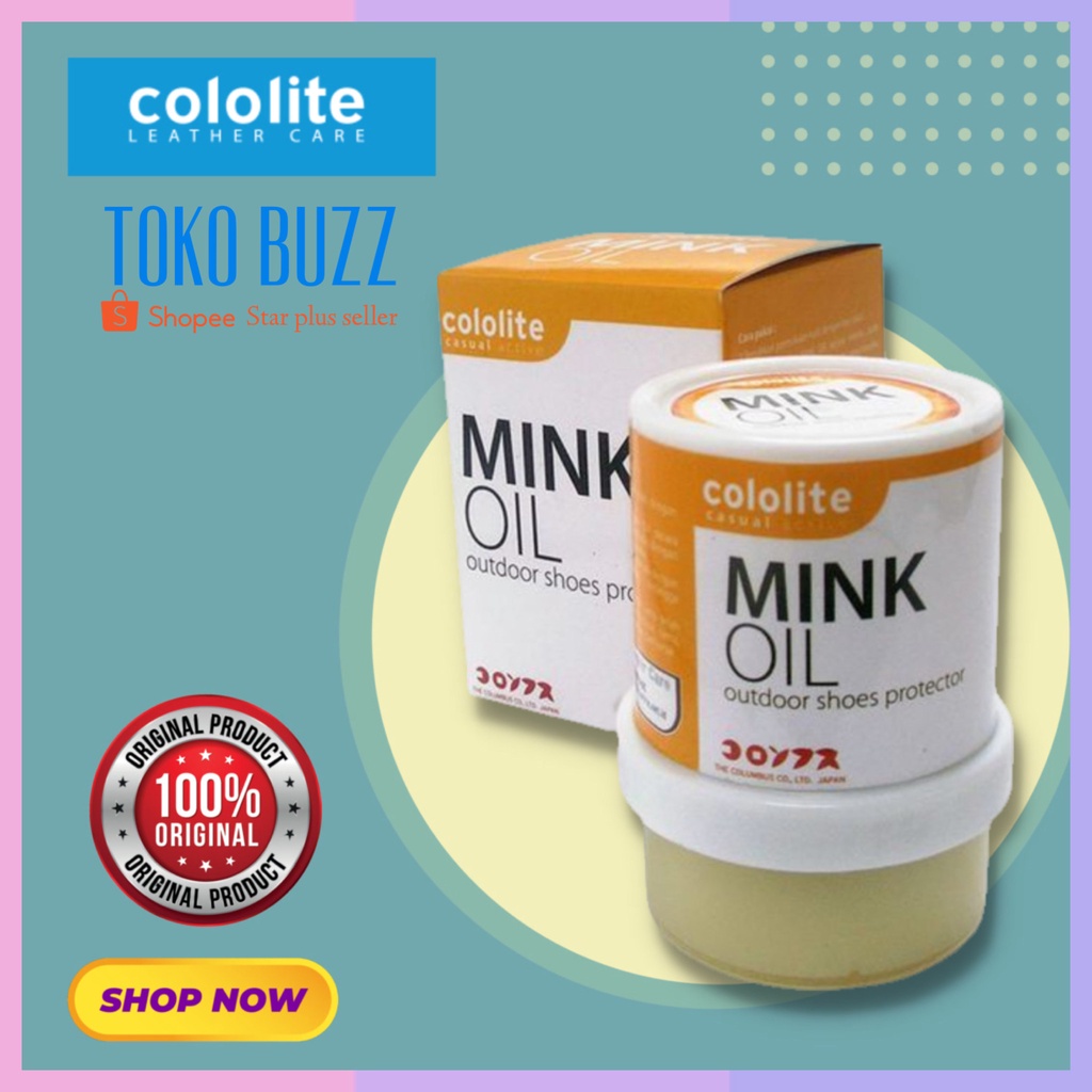 Jual COLOLITE MINK OIL Outdoor Shoe Protector Semir Sepatu Pelindung ...
