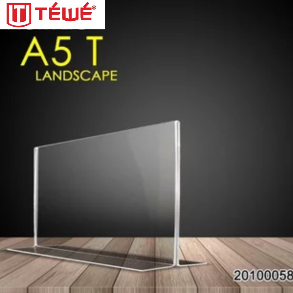 Acrylic/Akrilik Brosur Stand A5 Series | Shopee Indonesia