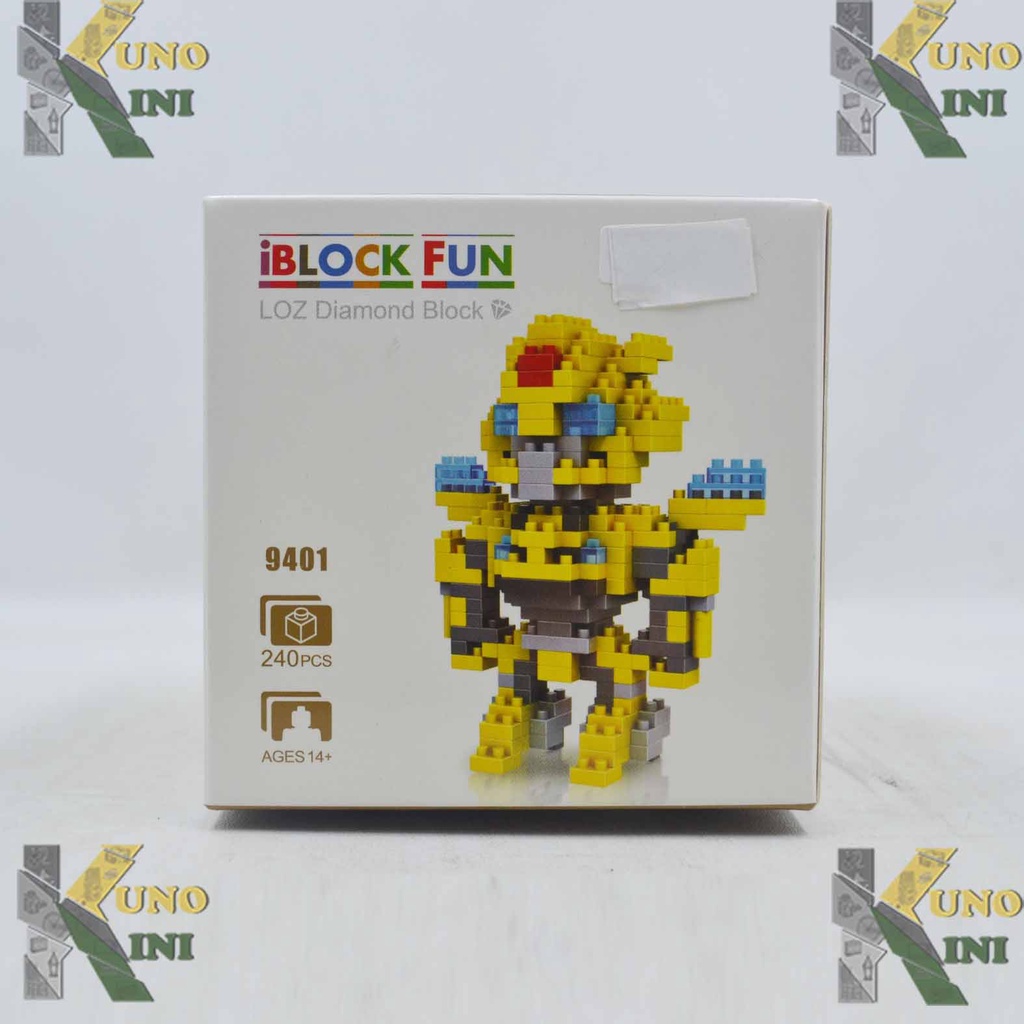 Jual TRANSFORMER BUMBLEBEE NO.9401 - LOZ BUILDING BLOCKS. | Shopee ...