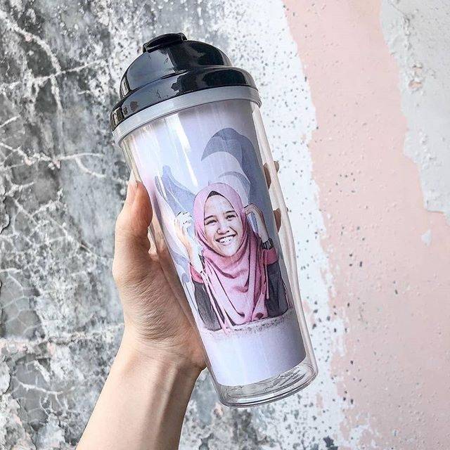 Jual Tumbler Custom Bebas Custom Foto dan Tulisan / Tumblr Botol Minum ...