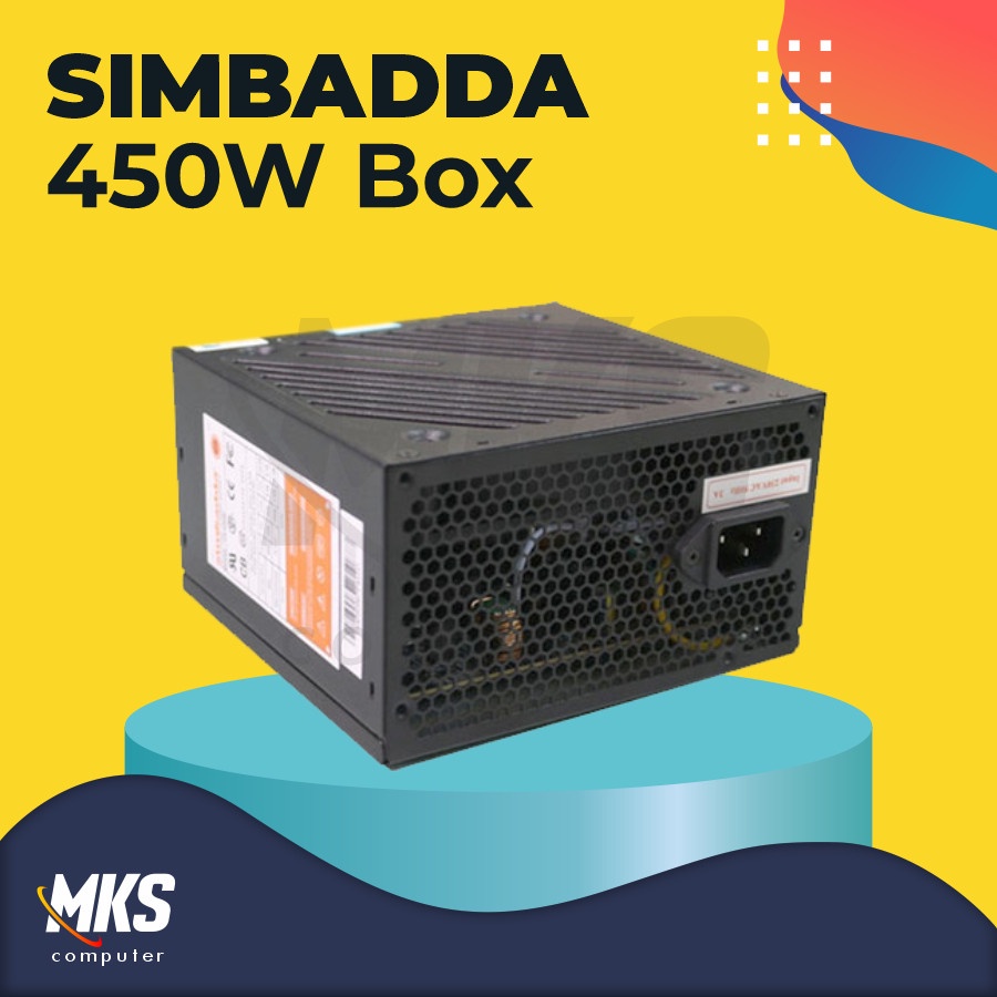 Jual Power Supply Simbadda 450 watt / Simbada 450w 20+4Pin Garansi ...