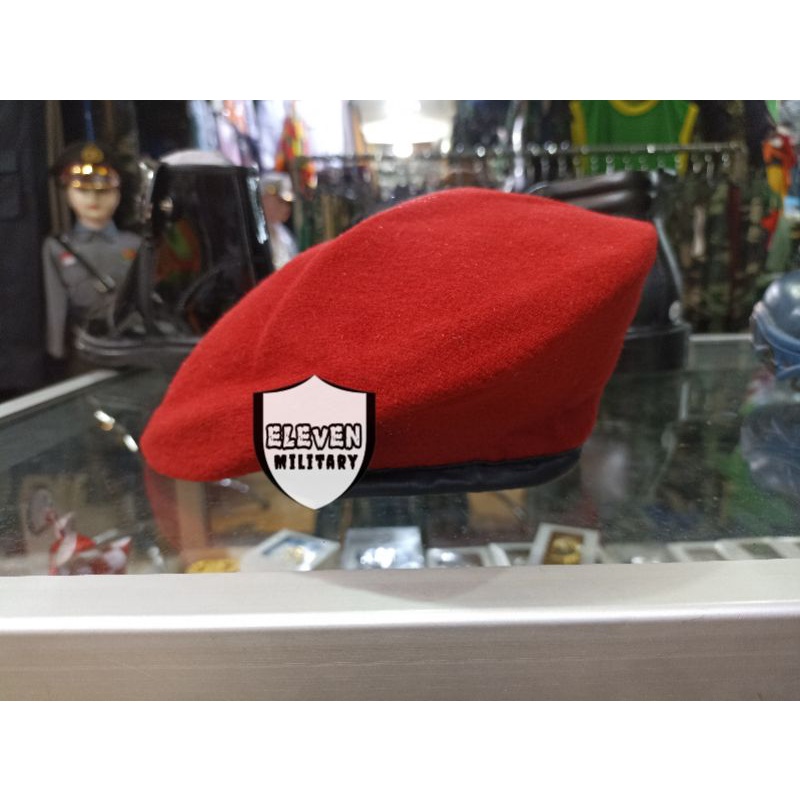 Jual TOPI BARET MERAH KOPASSUS - BARET PASKIBRA | Shopee Indonesia Jual TOPI BARET MERAH KOPASSUS - BARET PASKIBRA | Shopee Indonesia