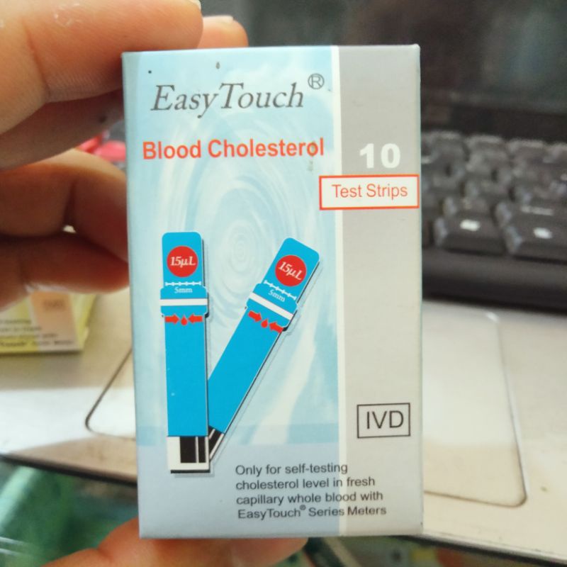 Jual Stick Kolesterol Easy Touch (Blood Cholesterol Test Strip ...