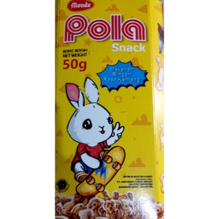 Jual Biskuit Monde pola snack hexa box 50gram pola hexa box Indonesia ...
