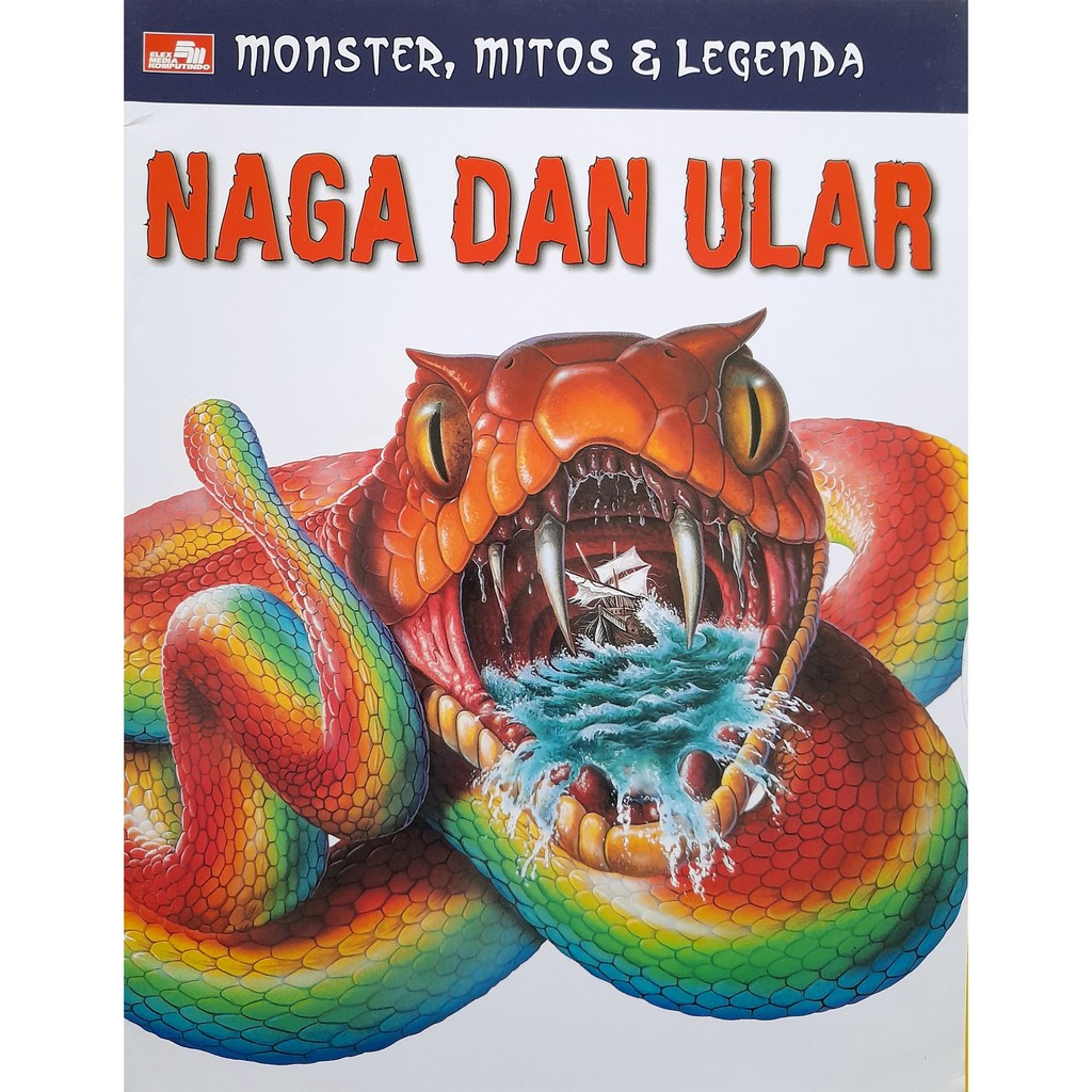 Jual Monster Mitos dan Legenda Naga dan Ular Elexmedia Gerrie Mcall ...