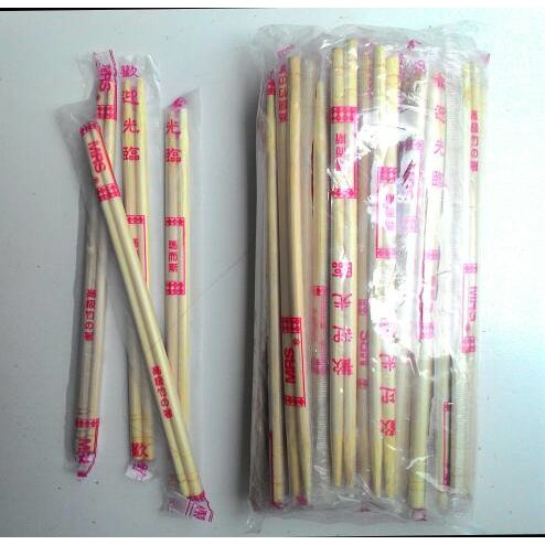 Jual Sumpit Bambu Bulat Sekali Pakai isi 50 pasang | Shopee Indonesia