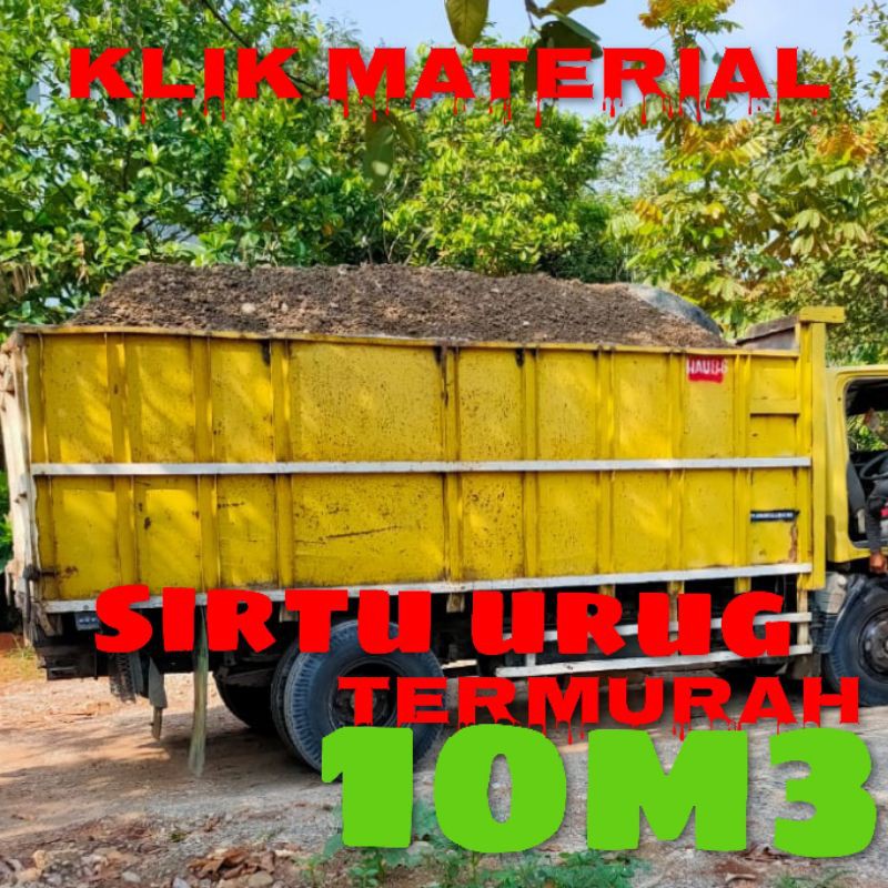 Jual sirtu urugan 10m3 urukan tanah puing beskos urug | Shopee Indonesia