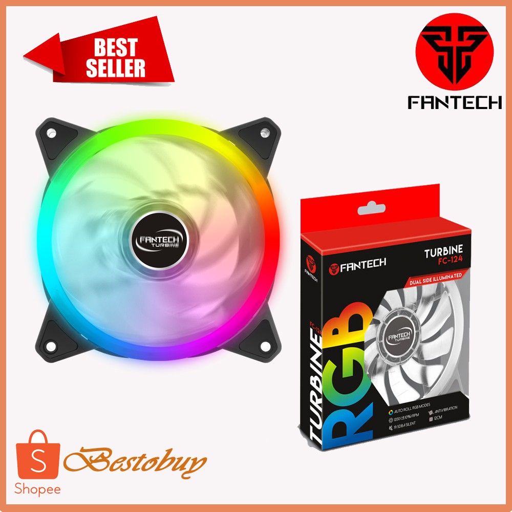 Jual Fan Casing FANTECH FC-124 (RGB Mode) | Shopee Indonesia