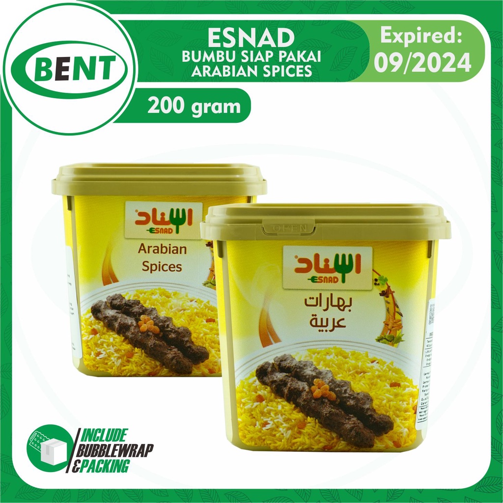 Jual Esnad Arabian Spices Bumbu Siap Pakai 200 gr | Shopee Indonesia