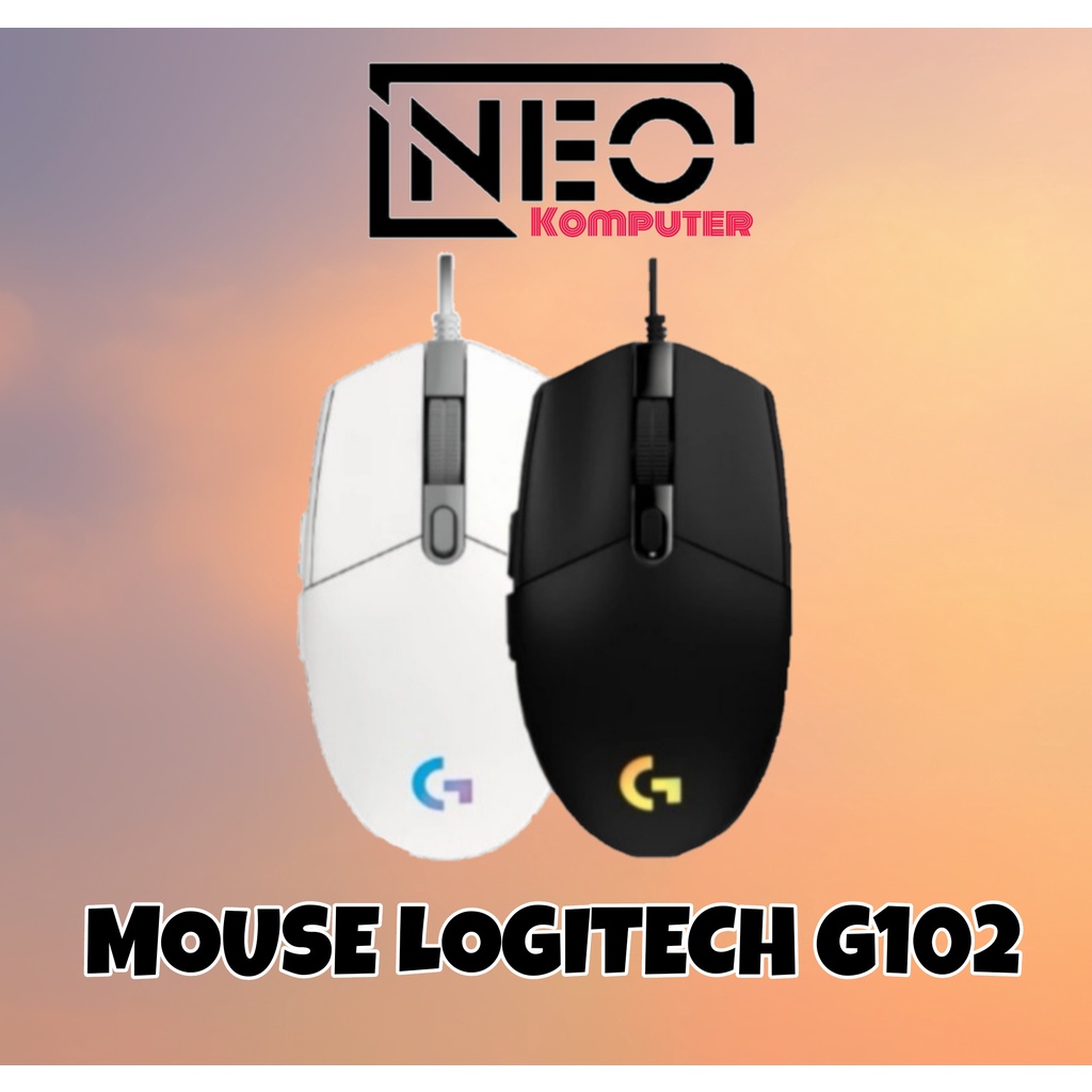MOUSE LOGITECH G102 LIGHTSYNC GAMING MOUSE | Shopee Indonesia