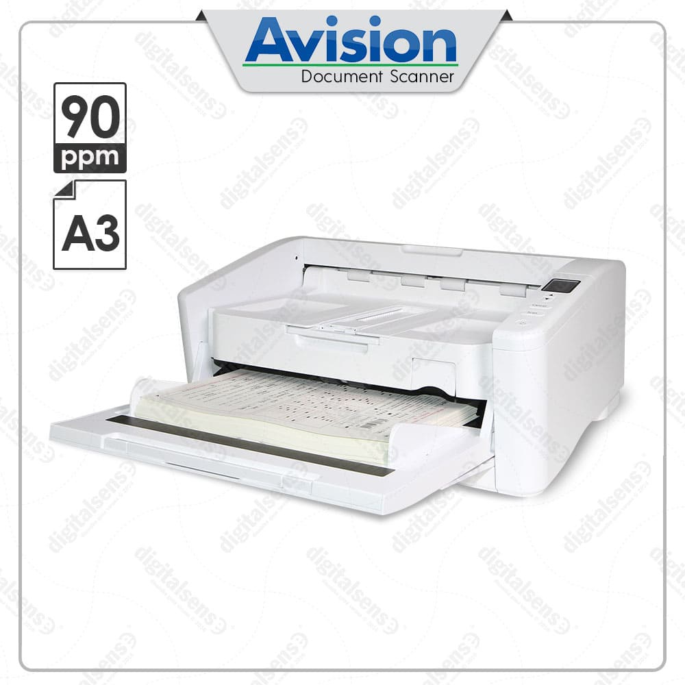 Jual Scanner Avision AD6090- ADF- A3-Ultrasonic- 90 Lembar/menit ...