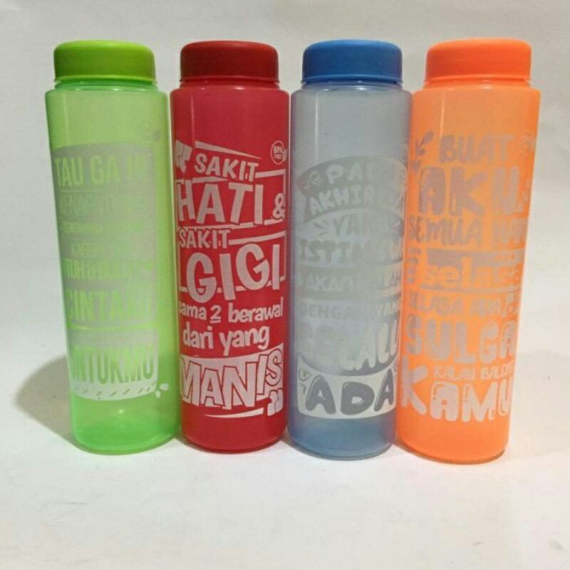 Jual MY BOTOL MOTIVASI BULAT MY BOTOL SOUVENIR MY BOTOL BPA | Shopee ...