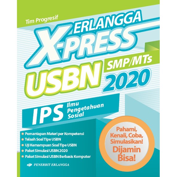Jual Buku ERLANGGA X-PRESS USBN SMP 2020 IPS | Shopee Indonesia