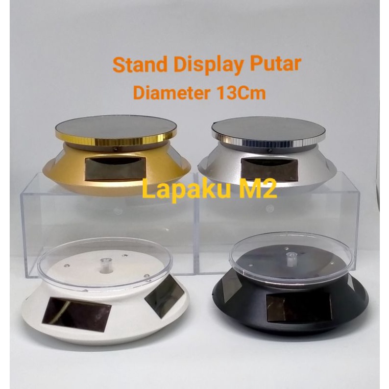 Jual Solar Display Putar Stand display Rotating Showcase -YX | Shopee ...