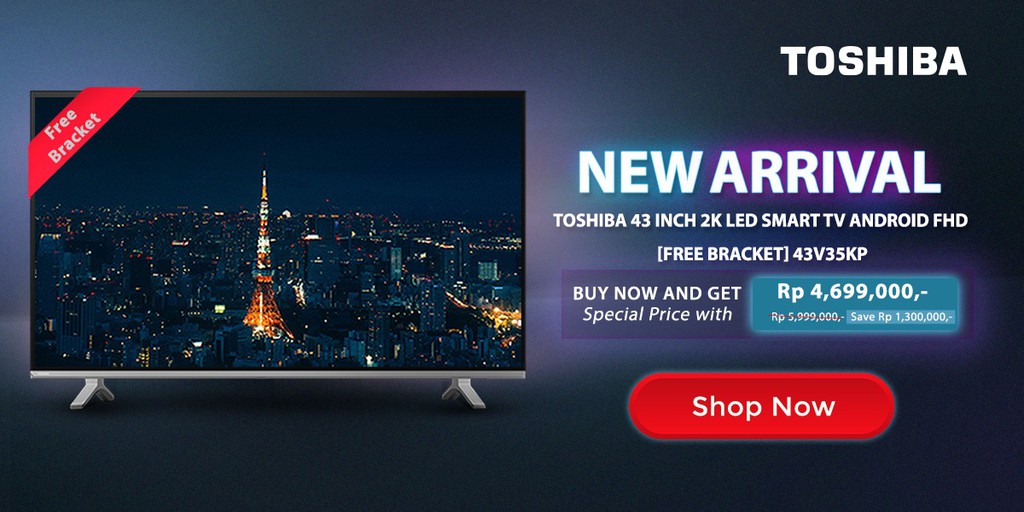 Toko Online Toshiba Official Store | Shopee Indonesia