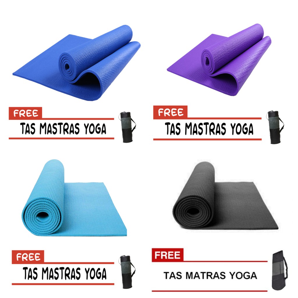 Jual Matras Yoga Mollis Matras Camping Olahraga Murah Matras Tebal Busa ...