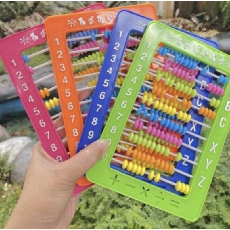 Jual Sempoa aritmatika kecil/ sipoa / alat hitung/ sempoa anak / sempoa ...