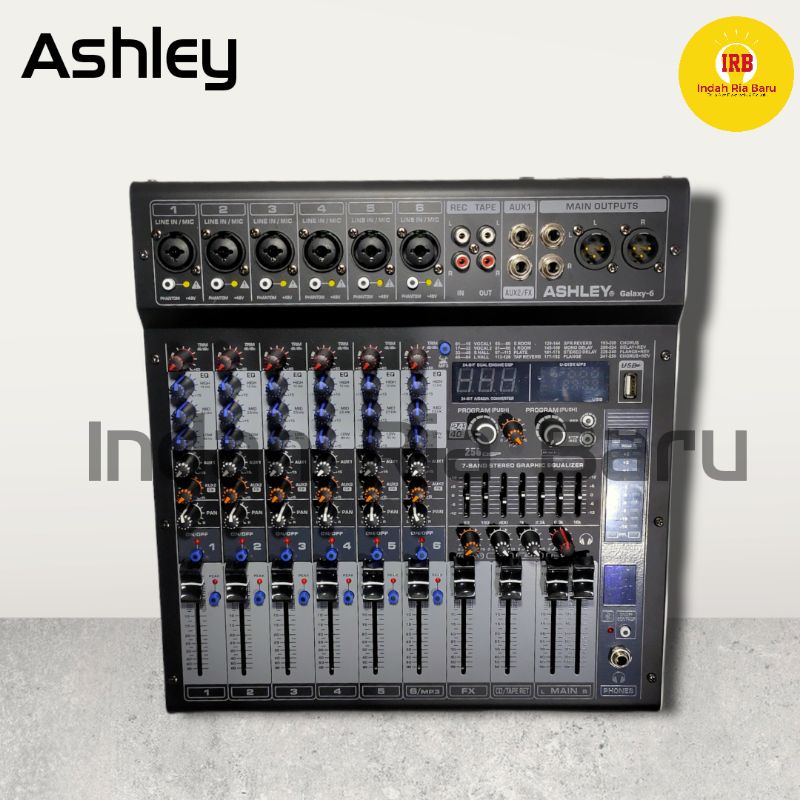 Jual Mixer Ashley Galaxy 6 channel | Shopee Indonesia