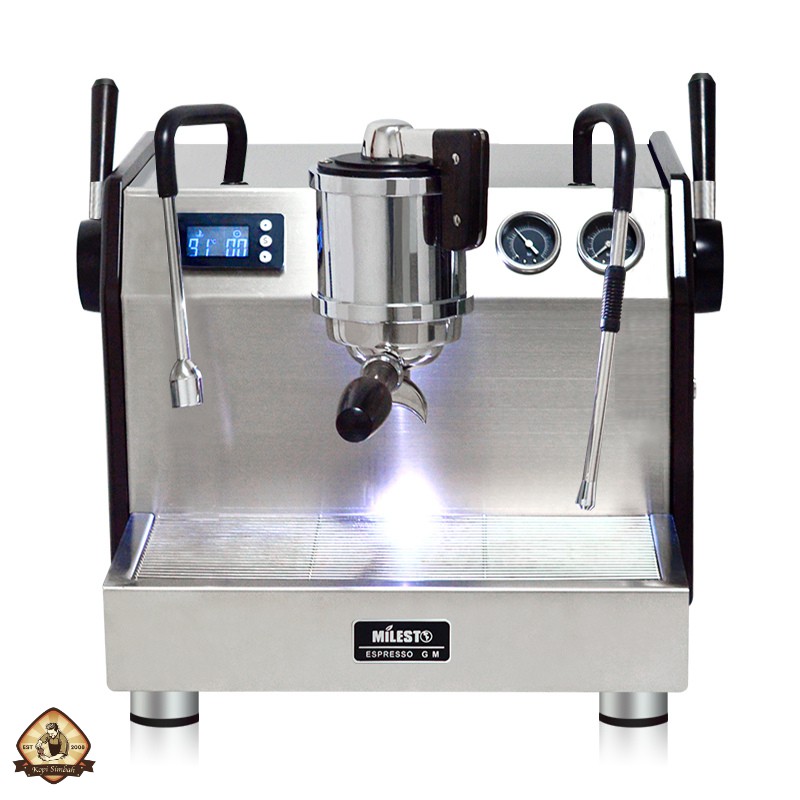 Jual Mesin Espresso MILESTO EM 40 Lige Professional Coffee Maker Machine EM40 Alat Pembuat Kopi ...