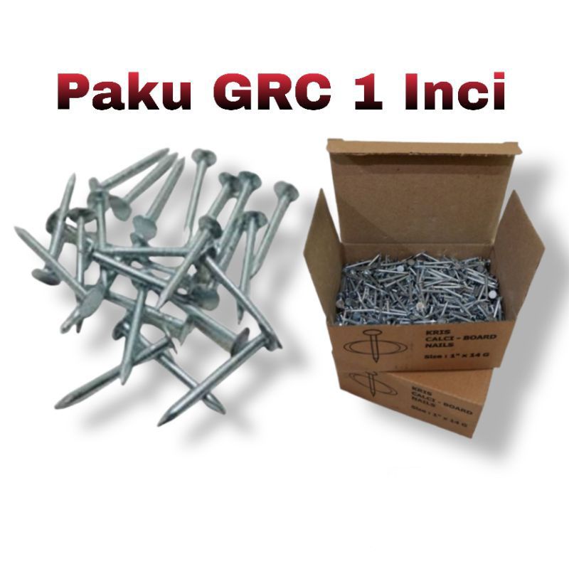 Jual Paku GRC 1 inc/Paku Triplek /paku Gypsum serbaguna murah,COD ...