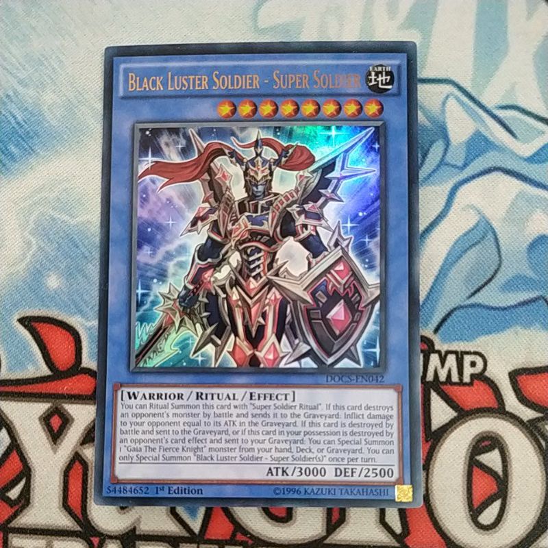 Jual yugioh black luster soldier super soldier DOCS 1ed original | Shopee Indonesia