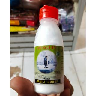 Jual VANILI BUBUK MERK PINGUIN KEMASAN BOTOL isi 60gr | Shopee Indonesia