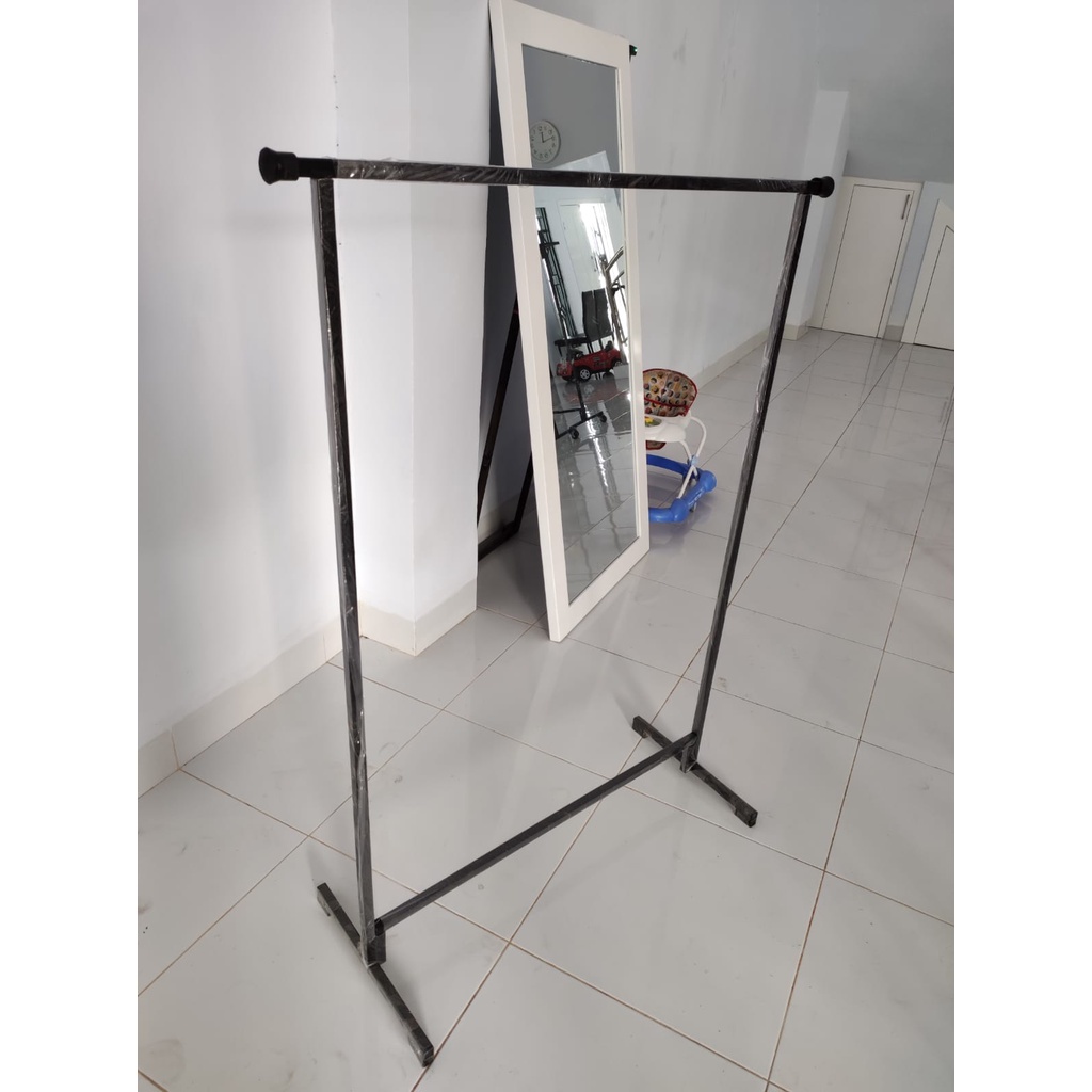 Jual Rak Jemuran Pakaian Tiang Stand Hanger Tempat Gantungan Baju ...