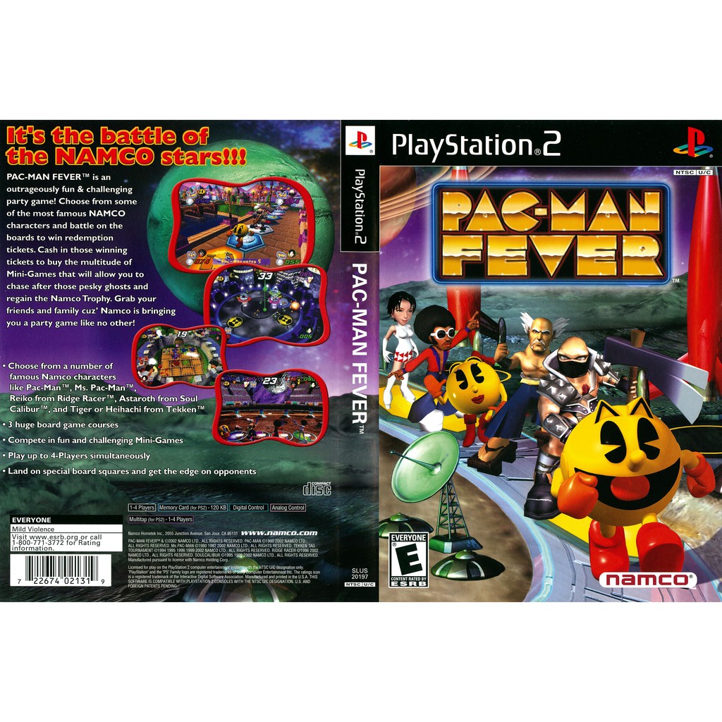 Jual Kaset Ps2 Game Pac Man Fever PS2 | Shopee Indonesia