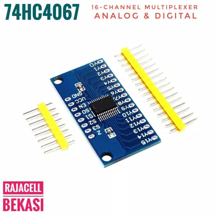 Jual CD74HC4067 16-Channel Analog Digital Multiplexer Module For ...
