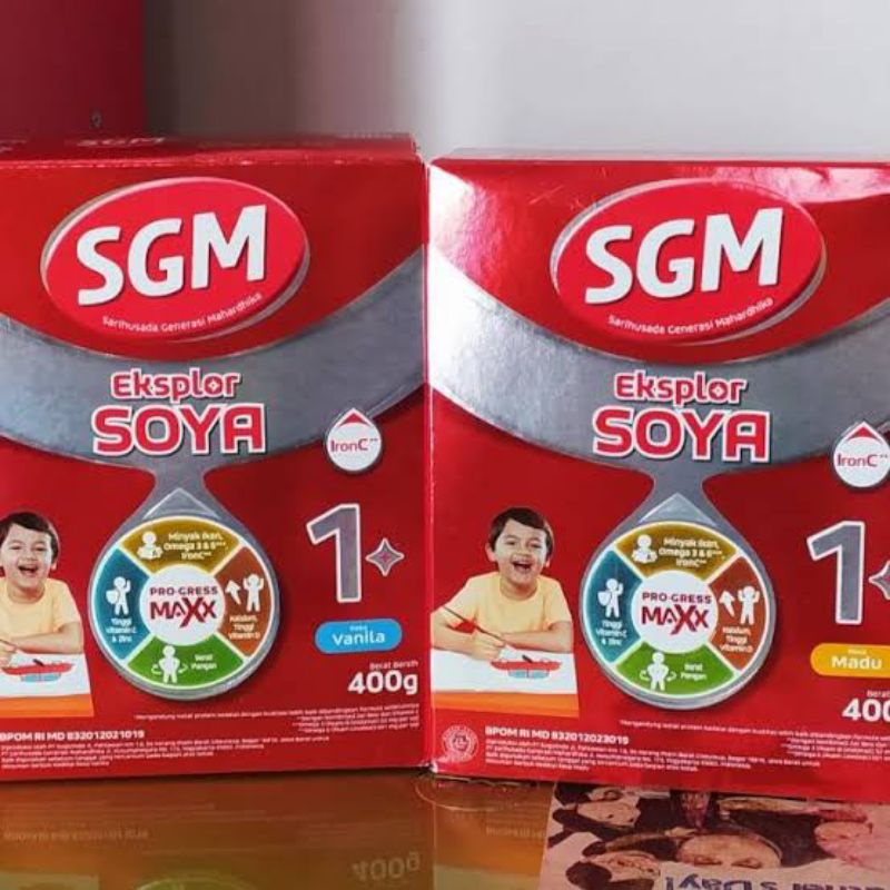 Jual Sgm Soya 1+ Eksplor Pro-Gressmaxx Formula Pertumbuhan 400G | Shopee Indonesia