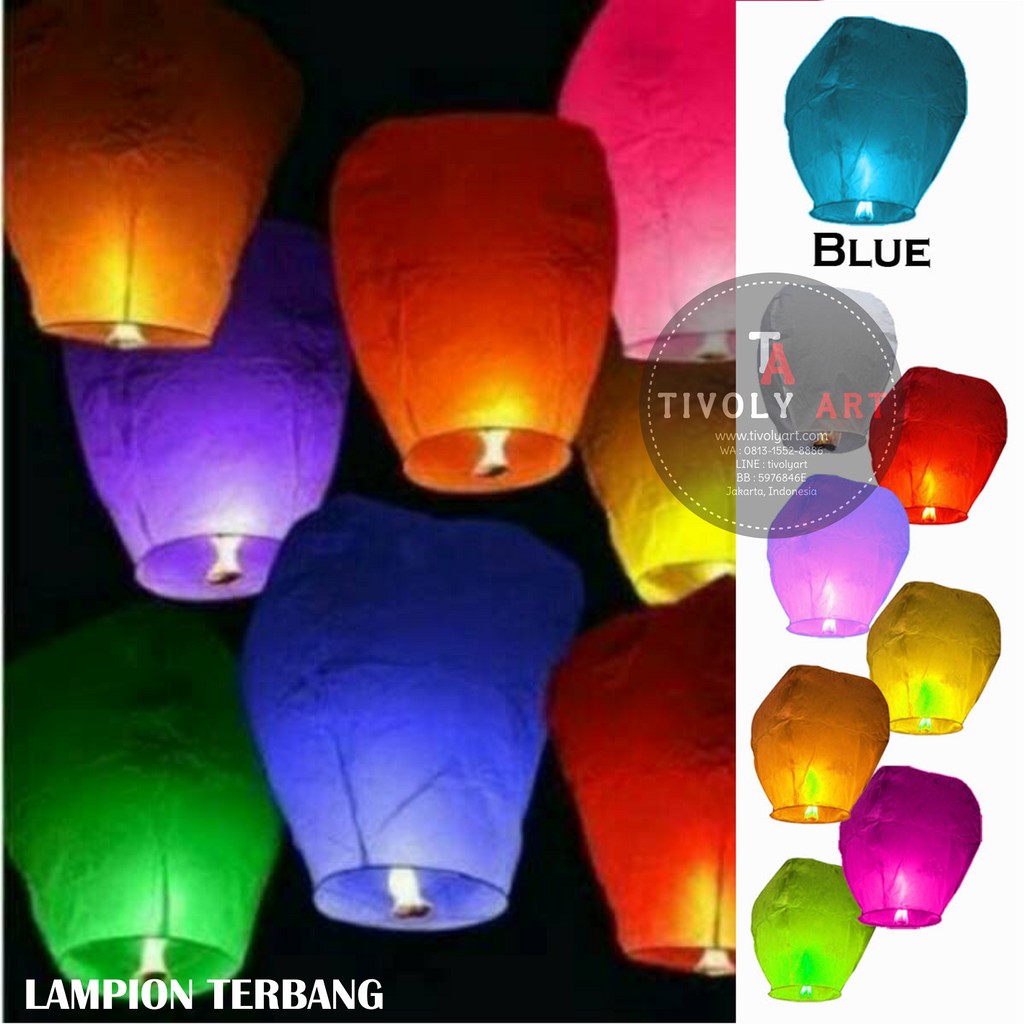 Jual Sky Lantern / Lampion Terbang (High Quality) | Shopee Indonesia