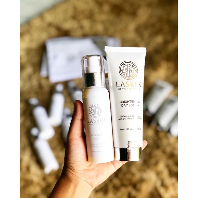 Jual READYSTOCK LASKIN PAKET HB WHITENING SUPER DAN LASKIN SKINCARE ...