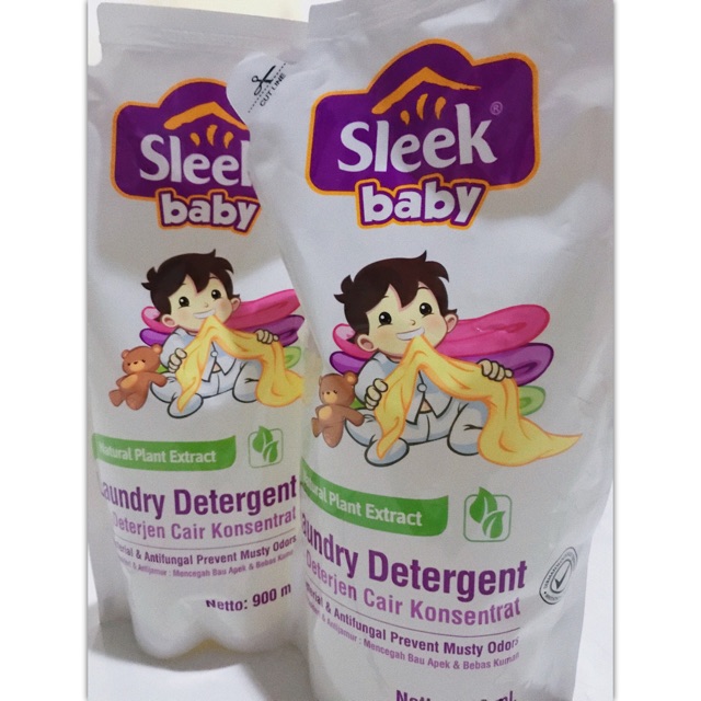 Jual Sleek Laundry Detergent 900 Ml | Shopee Indonesia