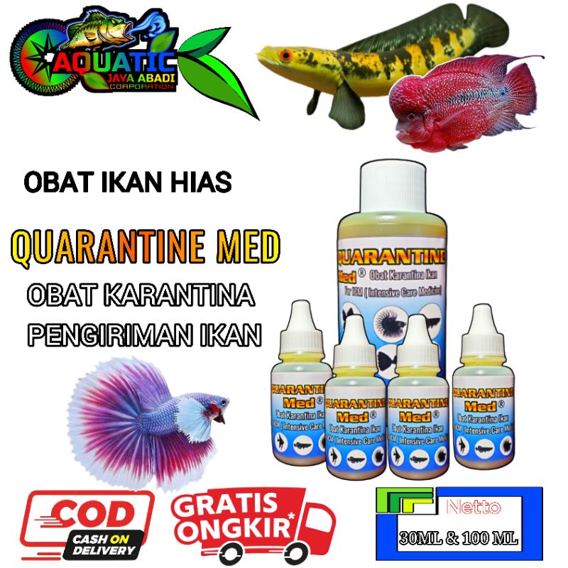 Jual Obat Karantina Ikan Quarantine Med | Shopee Indonesia