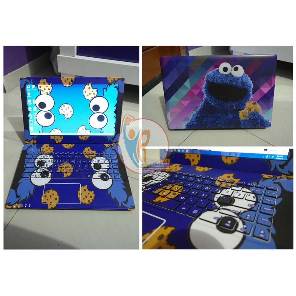 Jual Original Garskin Laptop Full Body Asus A450L Motif Kartun (Motif ...